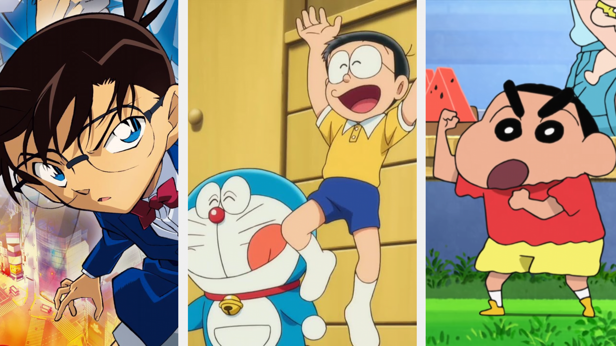 Shin Chan And Doraemon